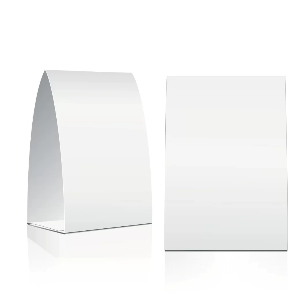 Custom Table Tents: Alluring Displays for Any Event